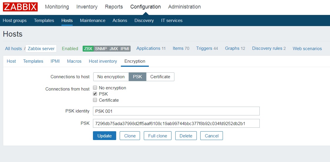 Chiffrer les informations remontées par un Agent Zabbix | Laintimes